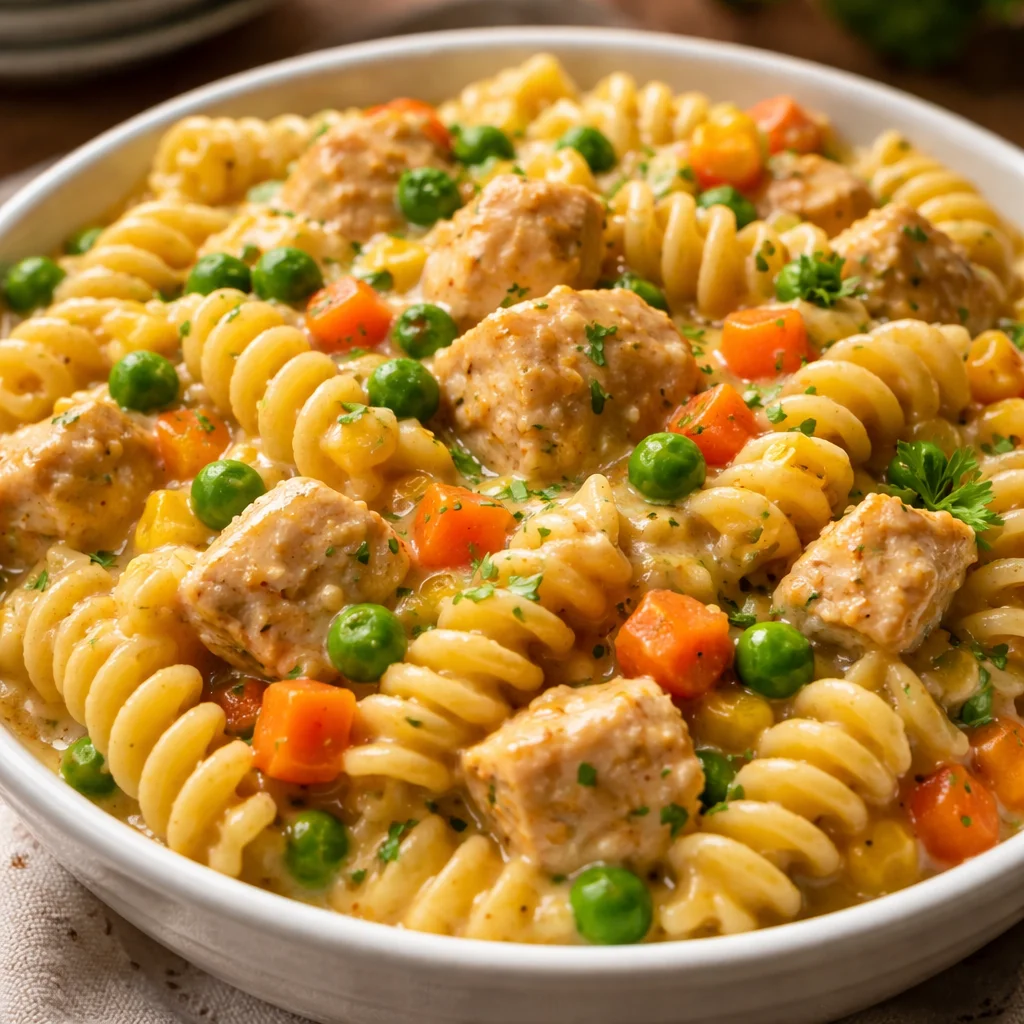 Classic Chicken Pot Pie Pasta – D.K.H