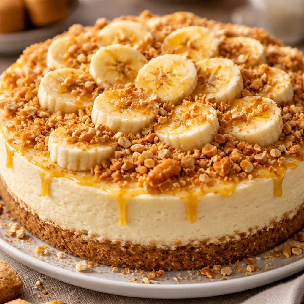 Banana Pudding Crunch Cheesecake – D.K.H